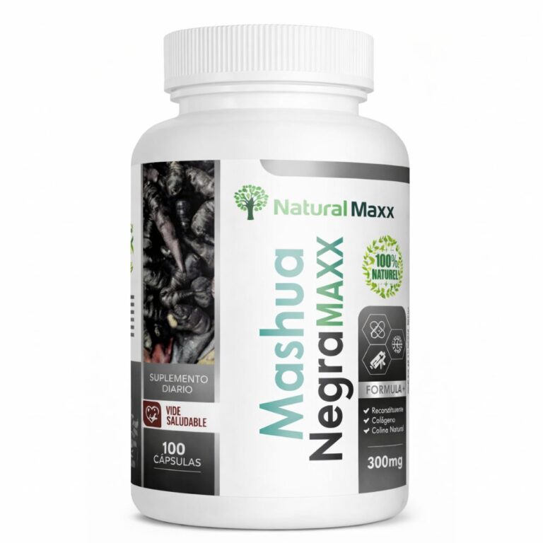 Mashua negra 100 capsulas naturalmaxx - VITALOW