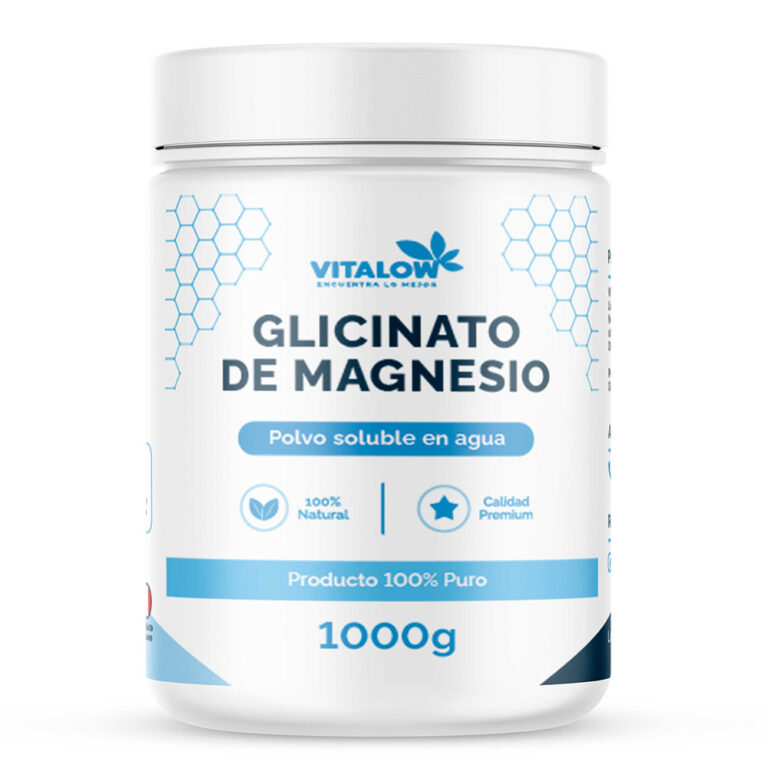 Glicinato de Magnesio frasco Vitalow - VITALOW